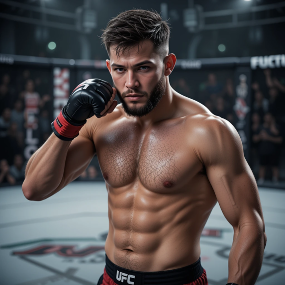 Nessim Akhdim, étoile montante du MMA